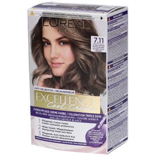 L'ORÉAL Paris Excellence Cool Crème 7,11 Ultra-Aschblond 1 St - Redcare ...