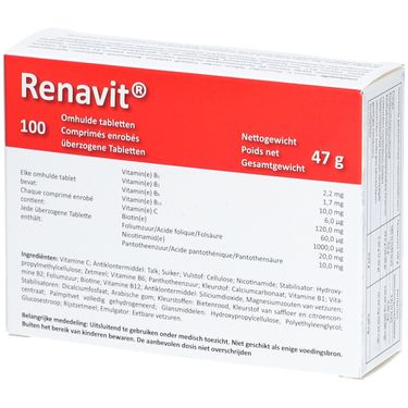 KURACILO Renavit® 100 St - Redcare Apotheke
