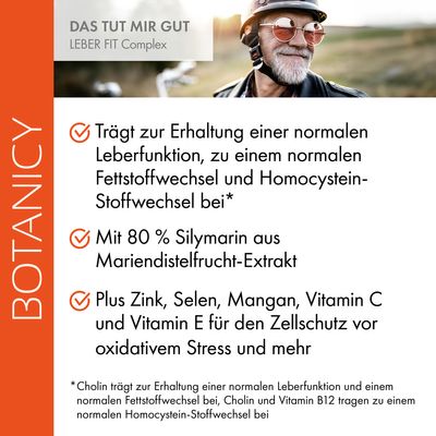 BOTANICY Leber Fit Complex 60 St - Redcare Apotheke