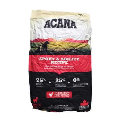 ACANA Sport & Agility Recipe - Alimentation sèche pour Chien Actif ...