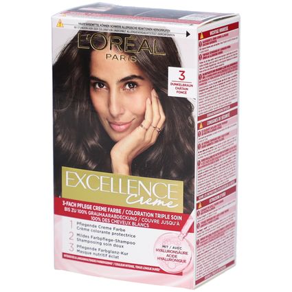 L'ORÉAL Paris Excellence Crème – Haarfarbe mit dreifacher Pflegewirkung ...