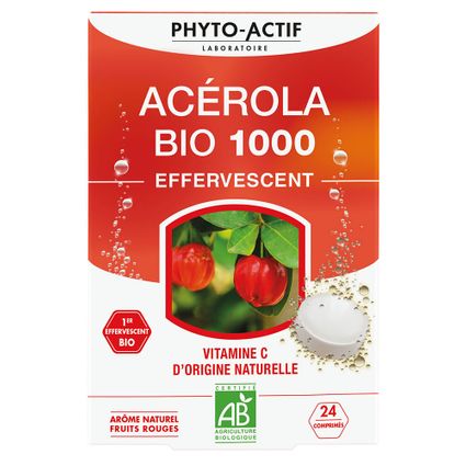 Phyto-Actif Bio-Acerola 1000 Brausetablette 96 g - Redcare Apotheke
