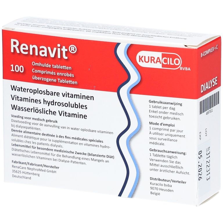 KURACILO Renavit® 100 St - Redcare Apotheke