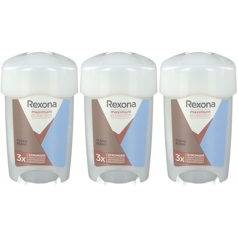 Rexona Maximum Protection Clean Scent Déodorant Roll-On 96H 3x45 ml ...