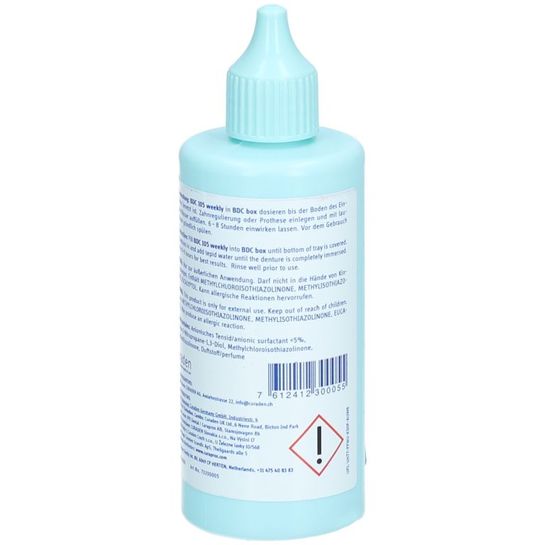 Curadent Denture Care BDC 105 wöchentlich 100 ml - Redcare Apotheke