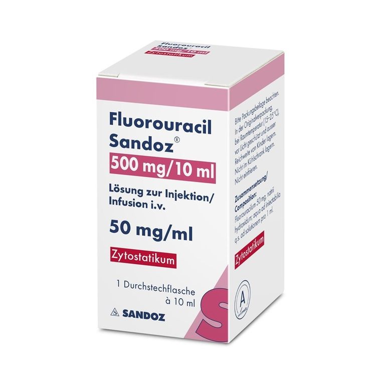 FLUOROURACIL Sandoz 500 mg/10ml Durchstf 10 ml - Redcare Apotheke