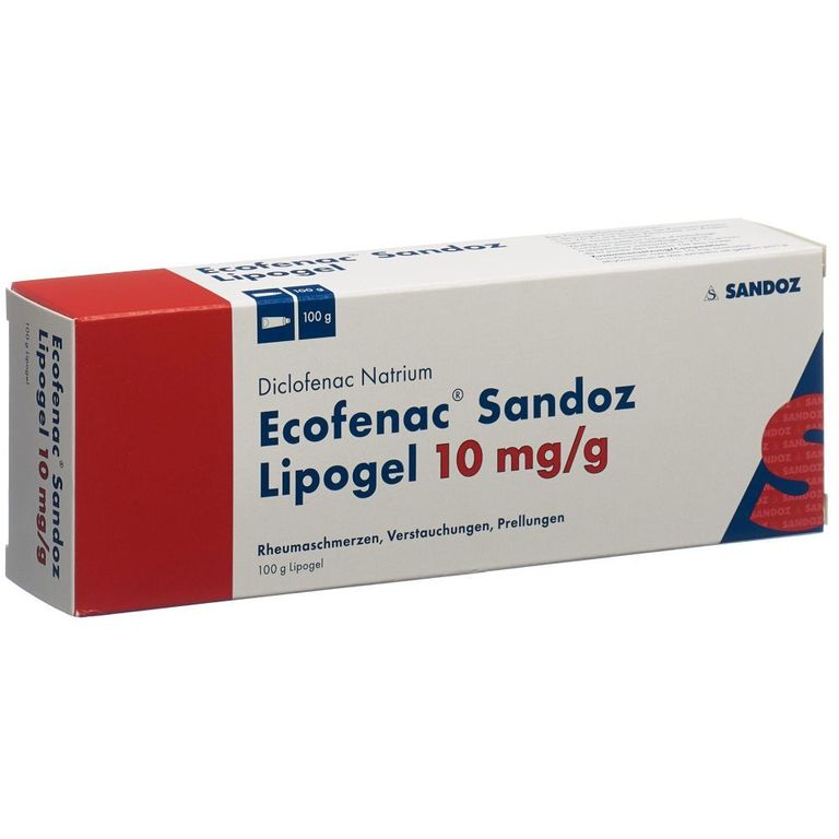 ECOFENAC Sandoz Lipogel 10 mg/g Tb 100 g - Redcare Apotheke