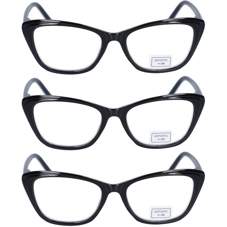 CERJO Lunettes de lecture +1.0 3x1 pc(s) - Redcare Apotheke
