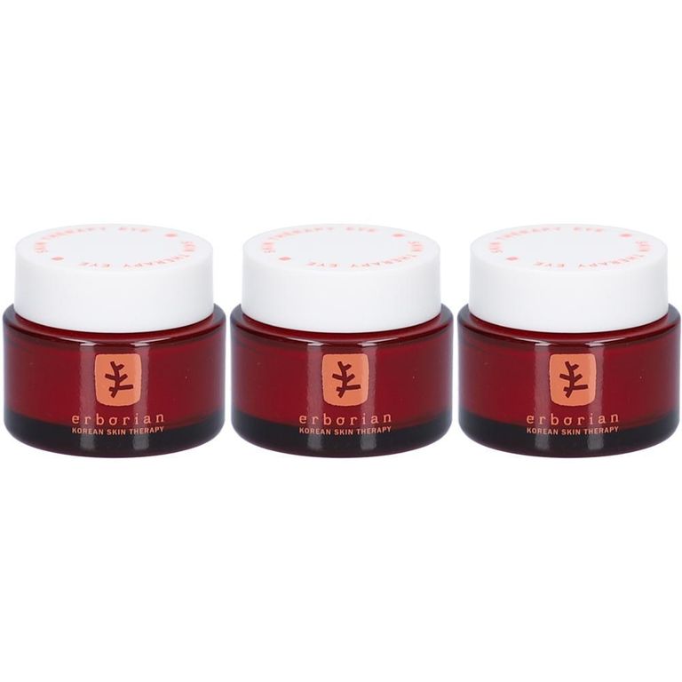 ERBORIAN Skin Therapy Eye – Crème Yeux Multi-Perfectrice 3x15 ml ...