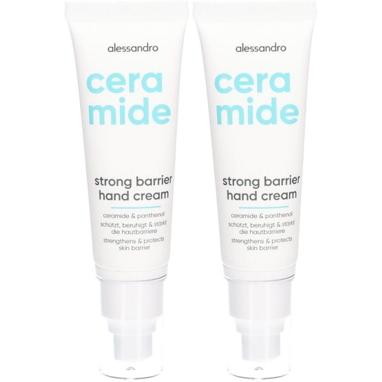 ALESSAN Ceramide Strong Barriere Hand Cream - Crème pour les mains 2x50 ...