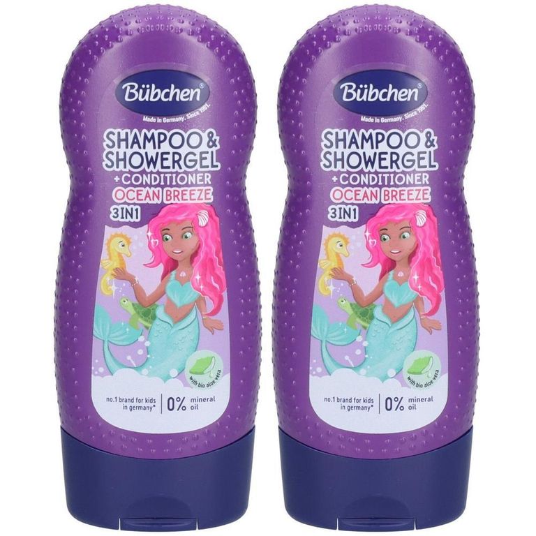 Bübchen Kids 3en1 Shampooing, gel douche et après-shampooing, Magie de ...