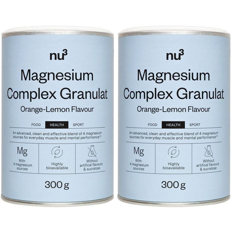 nu3 Magnesium Complex Granulés 2x300 g - Redcare Apotheke
