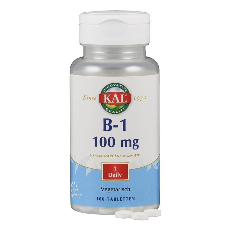 KAL® B1 Thiamin 100 mg 100 St - Redcare Apotheke