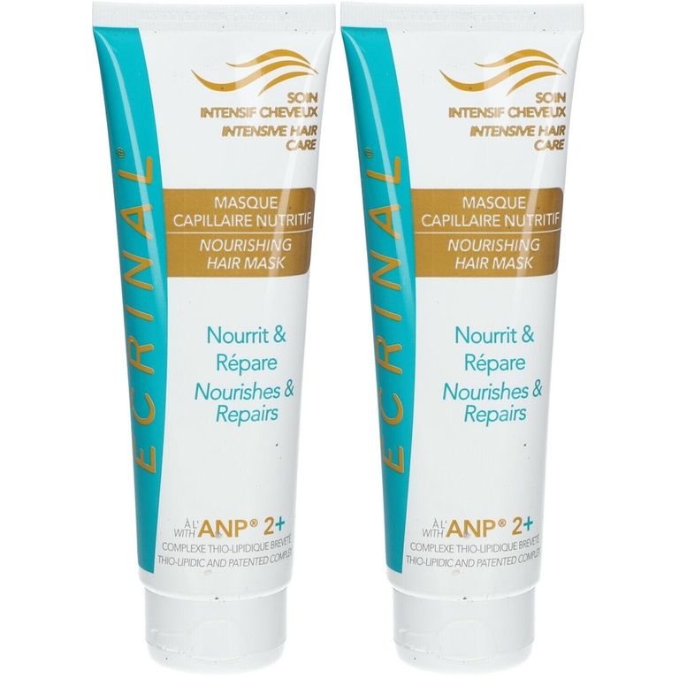 ECRINAL® ANP® 2+ Masque capillaire nutritif 2x125 ml - Redcare Apotheke