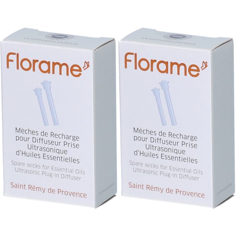 Florame Mèches de Recharge pour Diffuseur Prise Ultrasonique d'Huiles ...