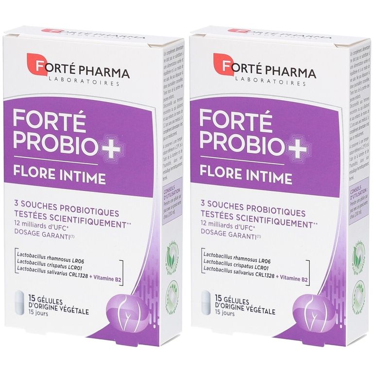 FORTE PHARMA Forté Probio + Flore Intime 2x15 pc(s) - Redcare Apotheke