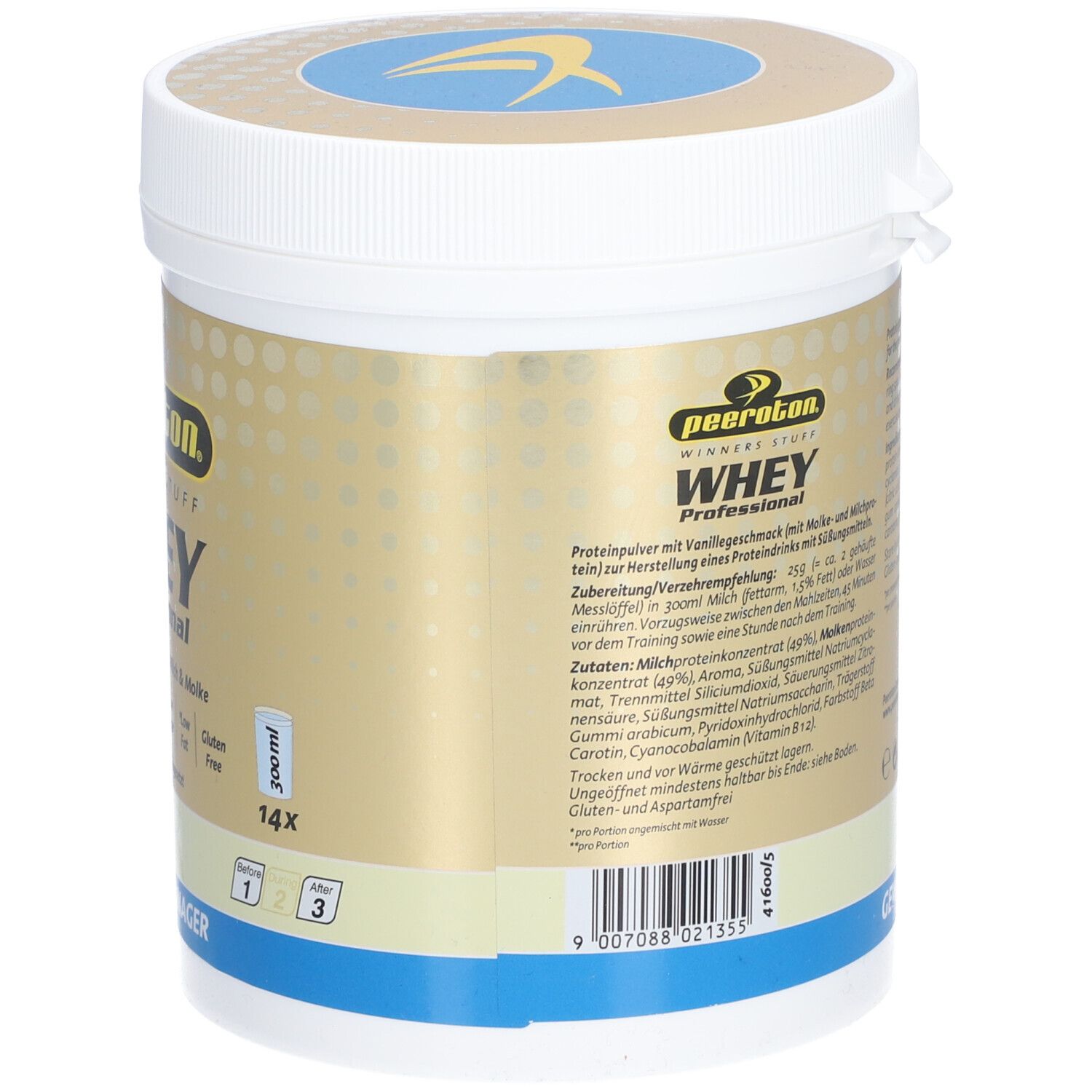 peeroton® Whey Protein Shake Vanille 350 g - Redcare Apotheke