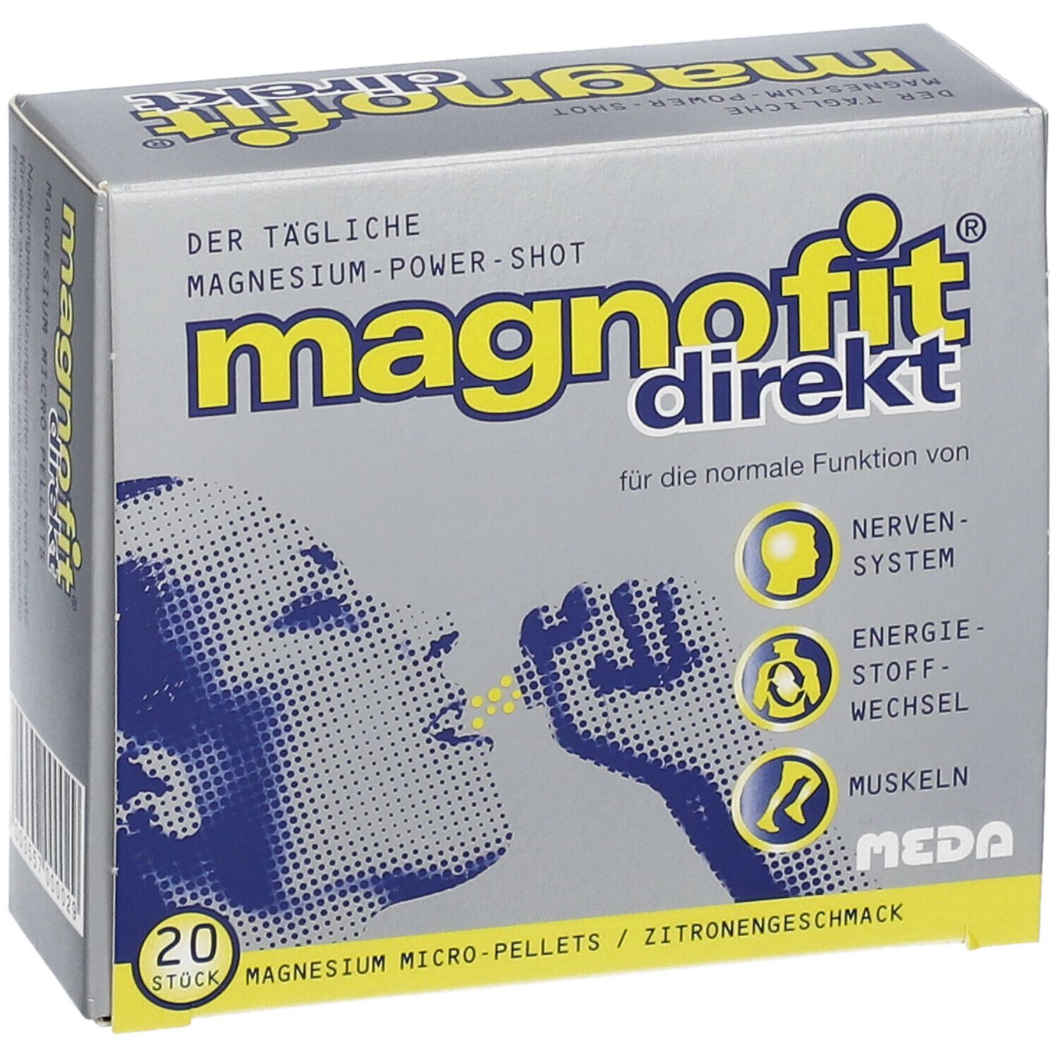 MAGNOFIT® direct goût citron 20 pc(s) - Redcare Apotheke