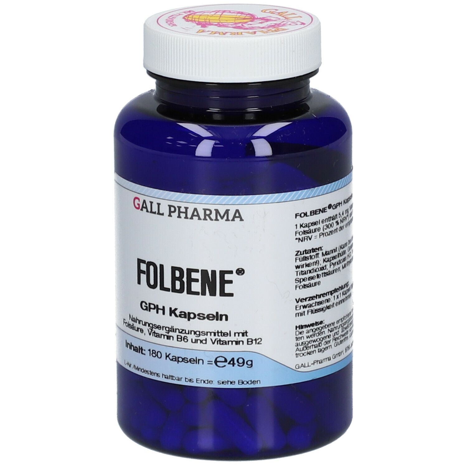 Folbene Kapseln 180 St - Redcare Apotheke