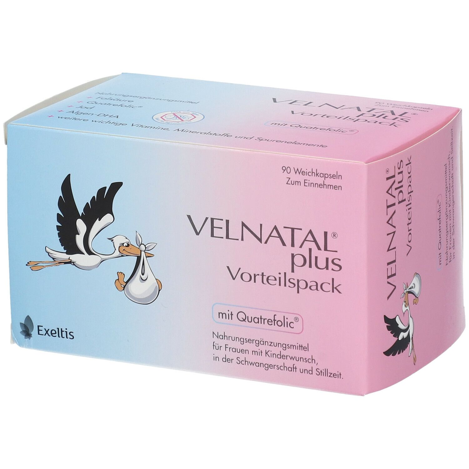 VELNATAL® plus mit Quatrefolic® 90 St - Redcare Apotheke