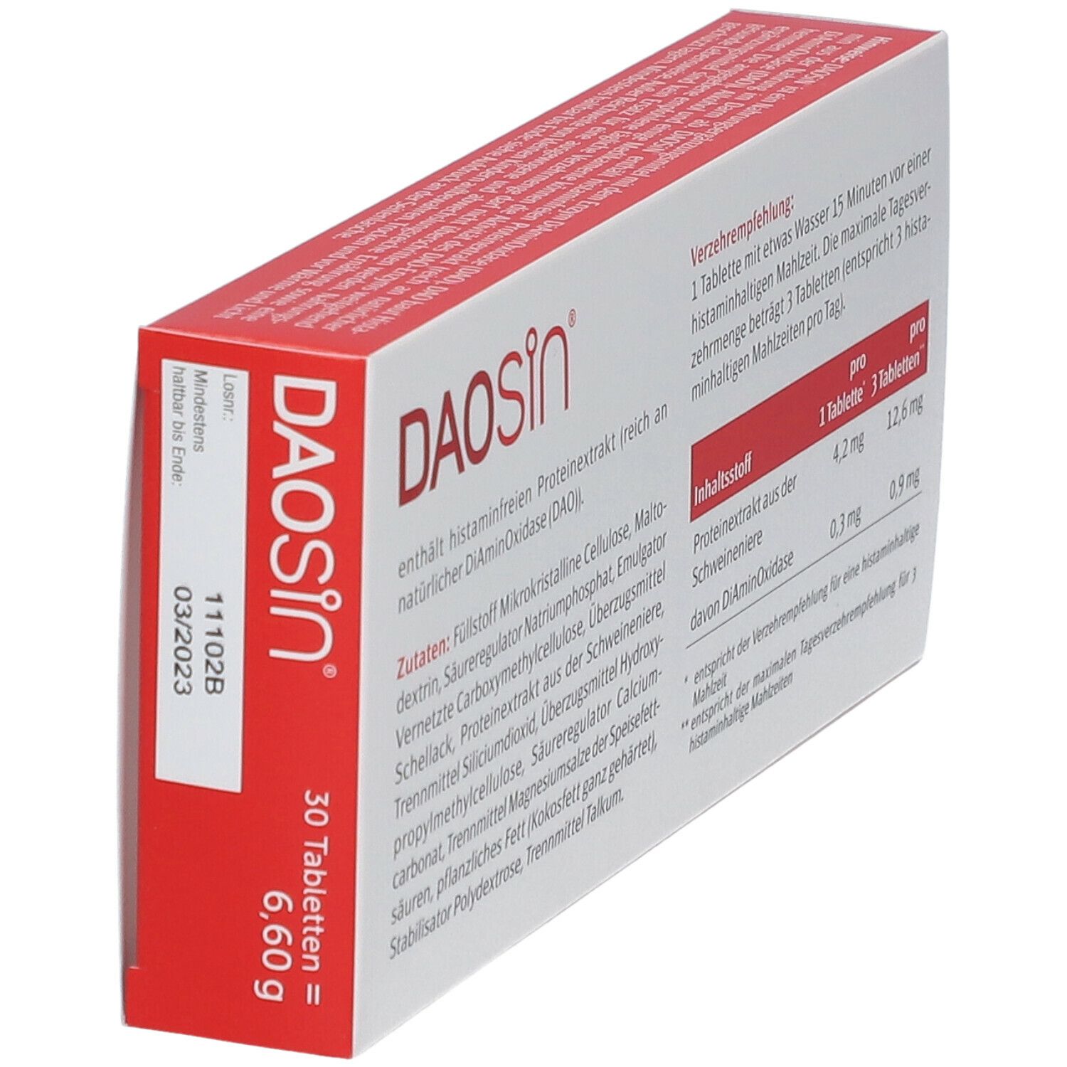 DAOSiN® 30 St - Redcare Apotheke