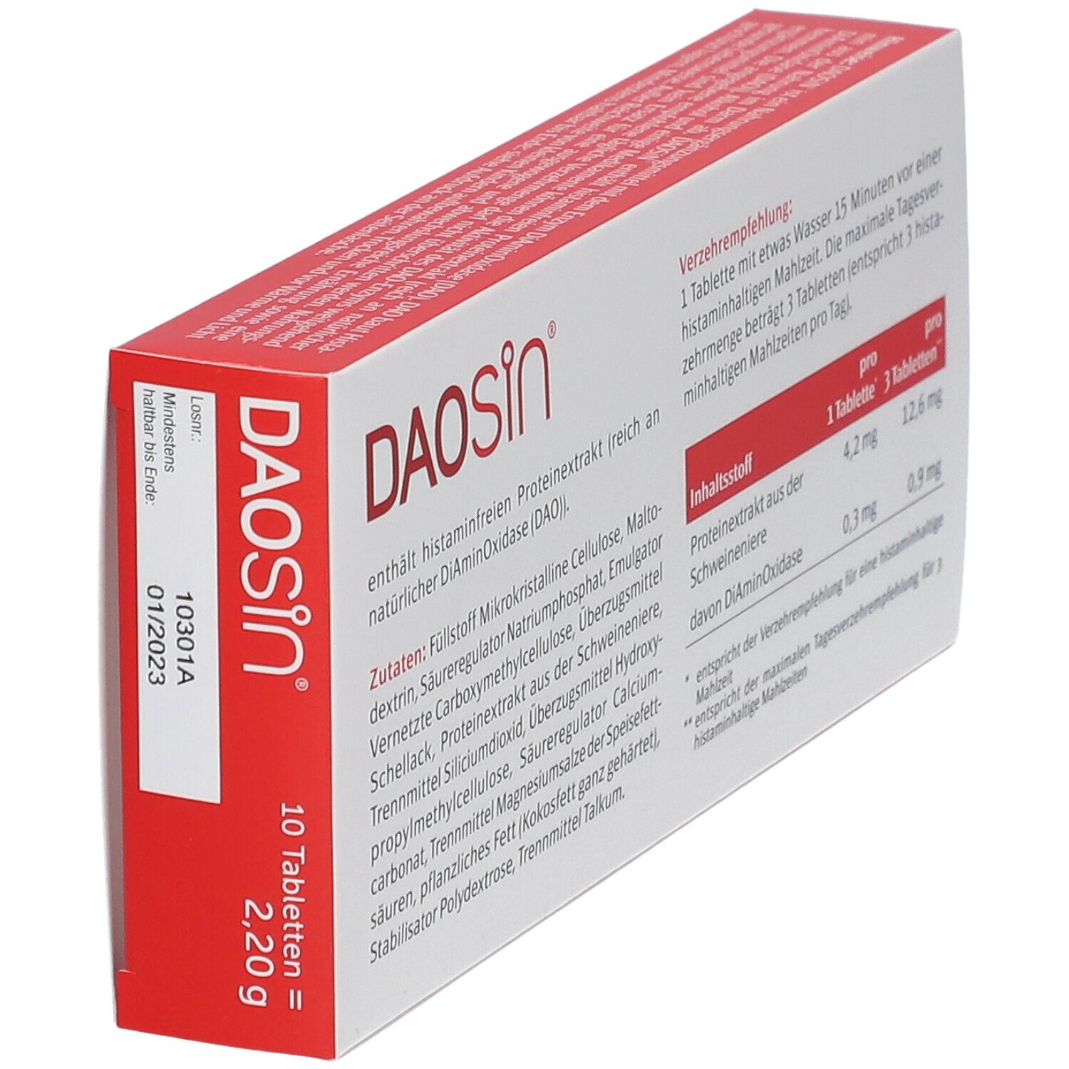 DAOSiN® 10 St - Redcare Apotheke