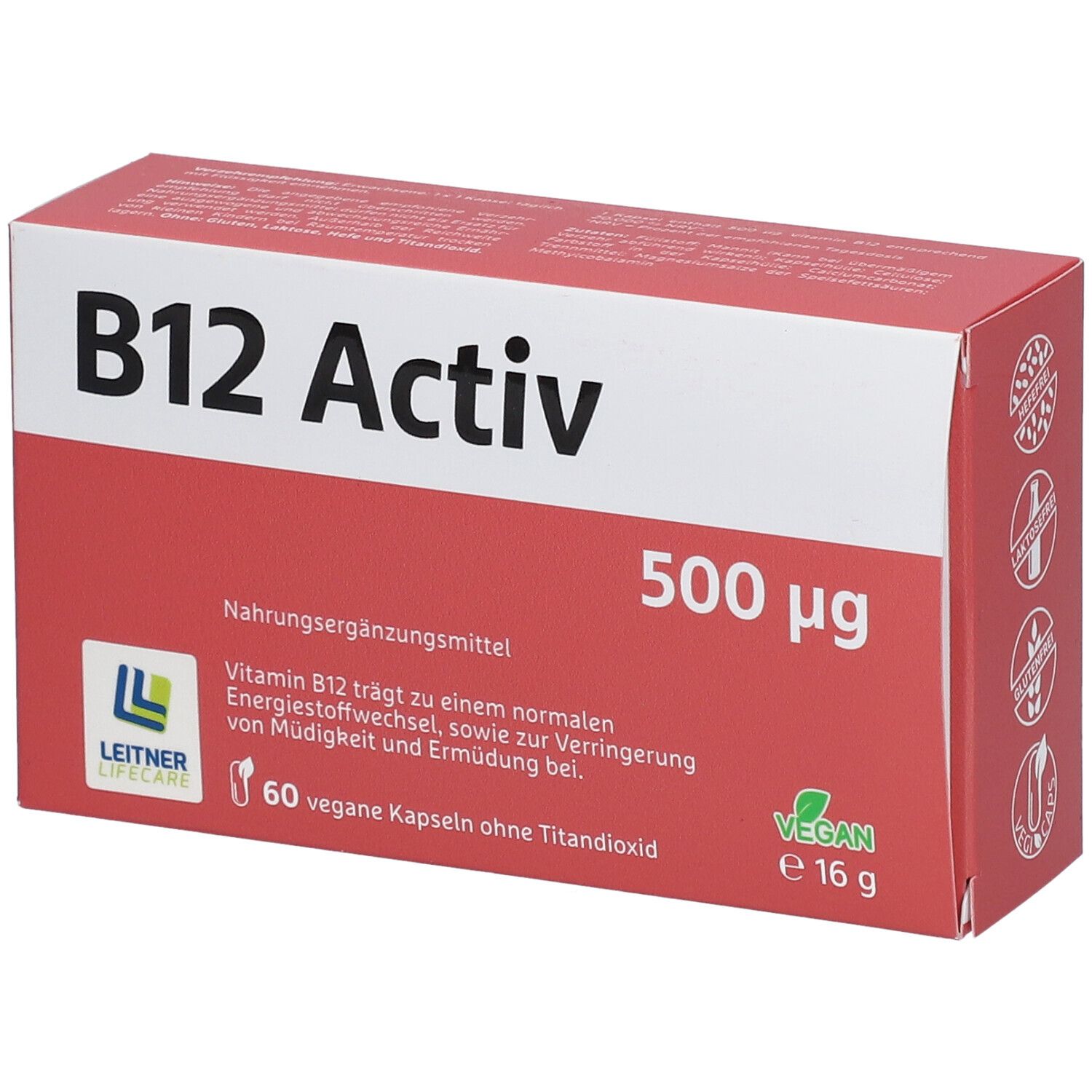 B12 Activ 500 µg 60 St - Redcare Apotheke