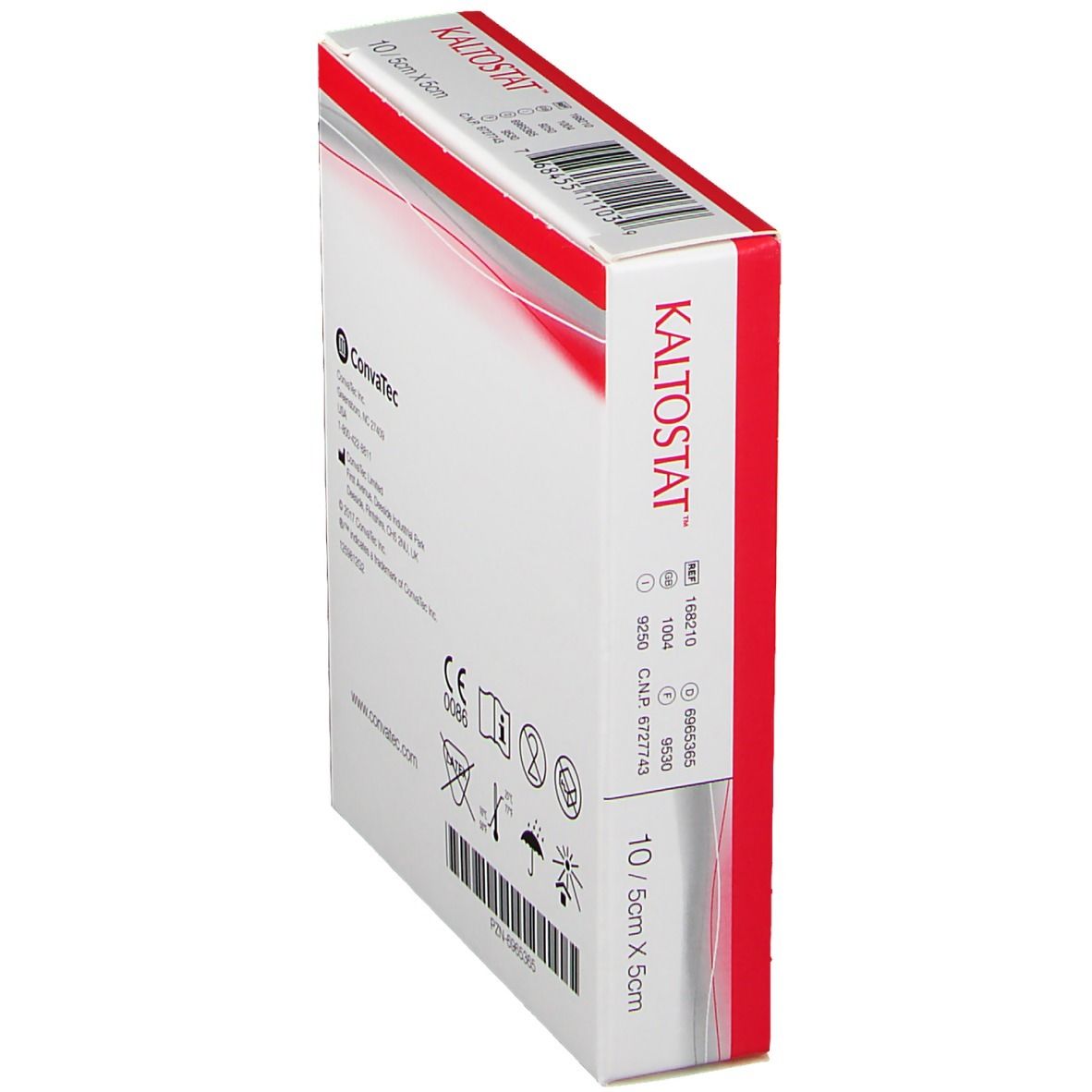 Kaltostat® Calcium-Natriumalginat Wundverband 10 St - Redcare Apotheke