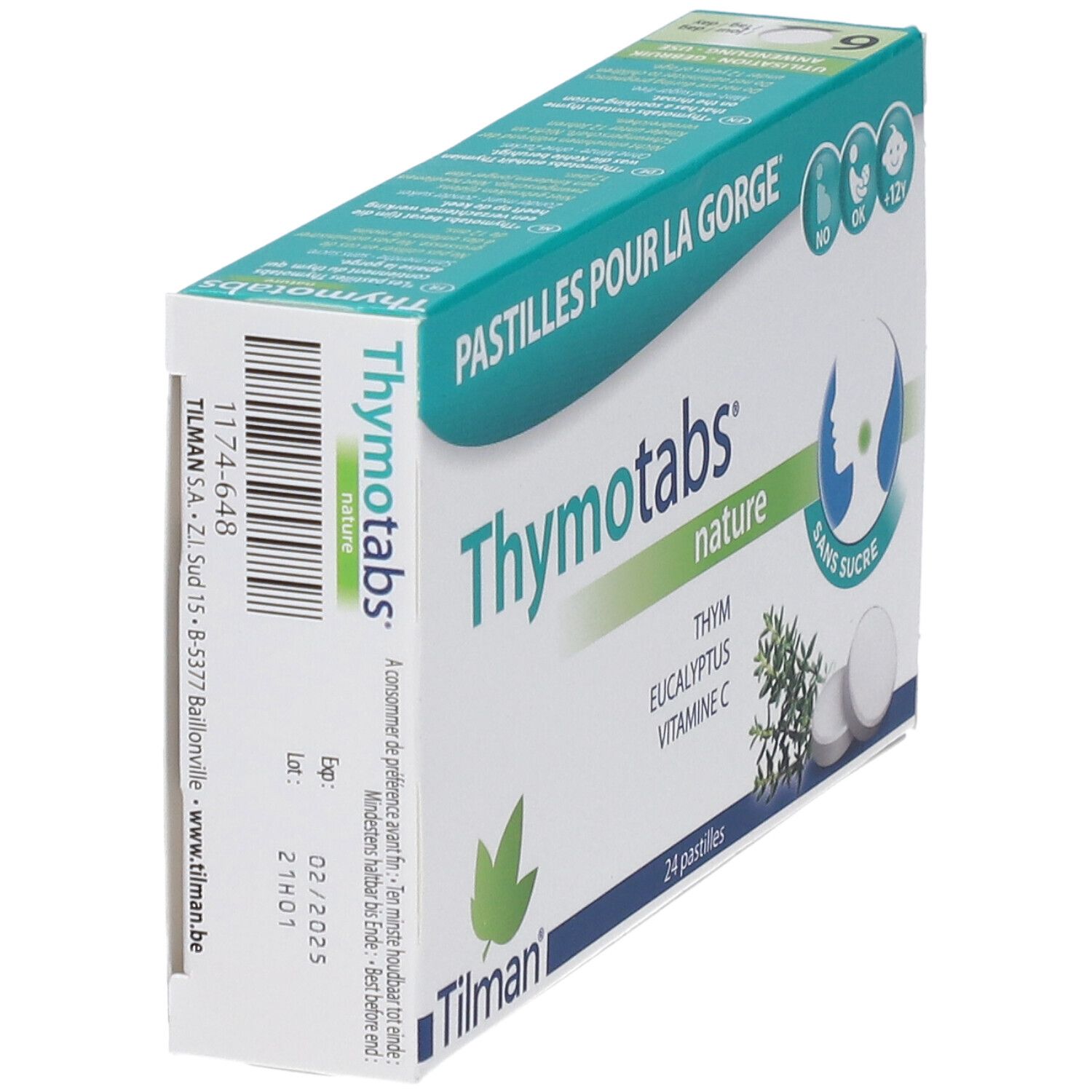 Thymotabs® nature Lutschtabletten 24 St - Redcare Apotheke