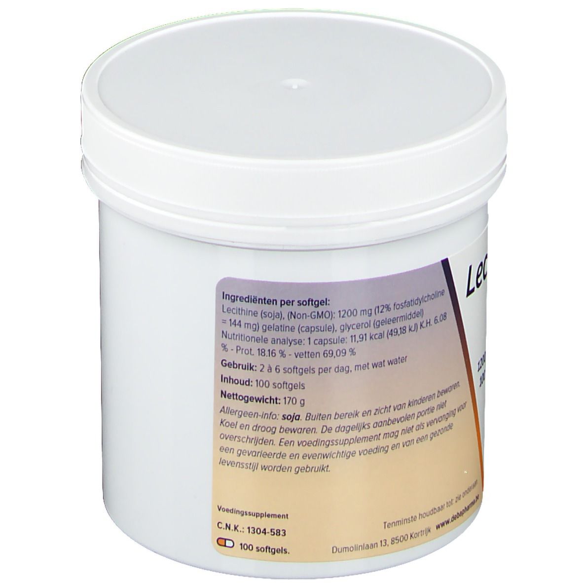 DeBa Pharma Lecithine 1200 mg 100 St - Redcare Apotheke