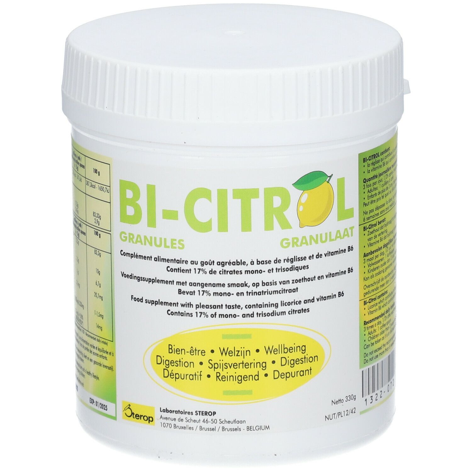 BICITROL® Granulat 330 g - Redcare Apotheke