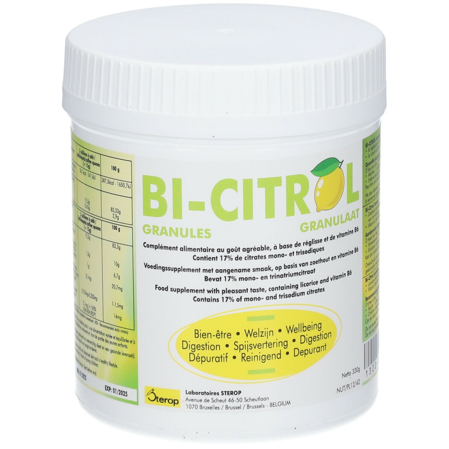 BICITROL® Granulat 330 g - Redcare Apotheke