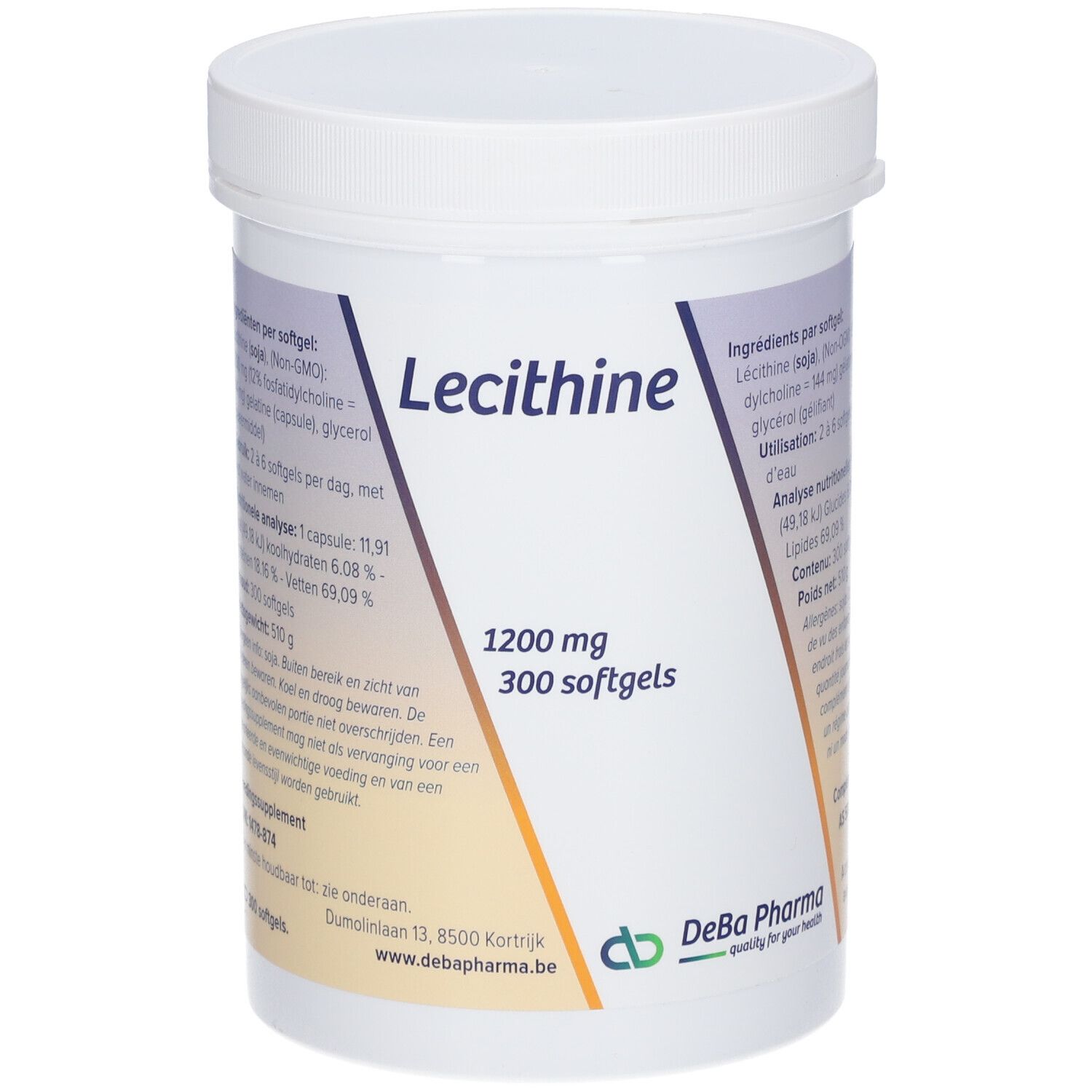 DeBa Pharma Lecithine 1200 mg 300 St - Redcare Apotheke
