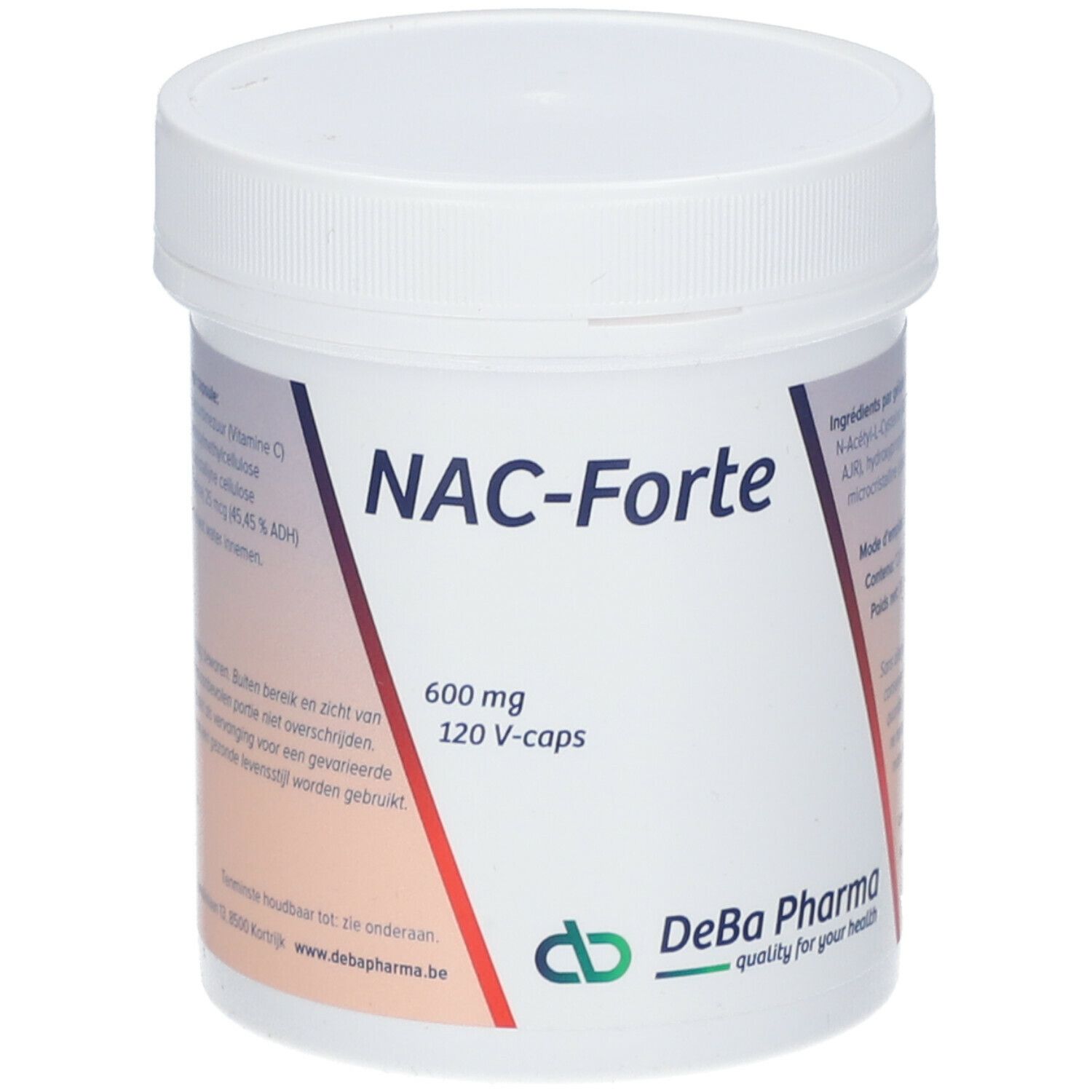 DeBa Pharma NAC- Forte 600 mg 120 St - Redcare Apotheke