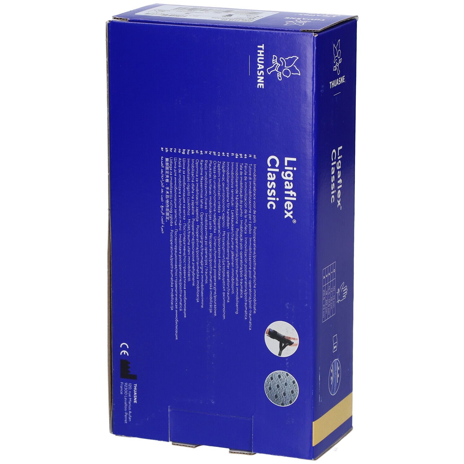 Thuasne Ligaflex® Classic Handgelenksorthese links Gr. M Schwarz 1 St ...