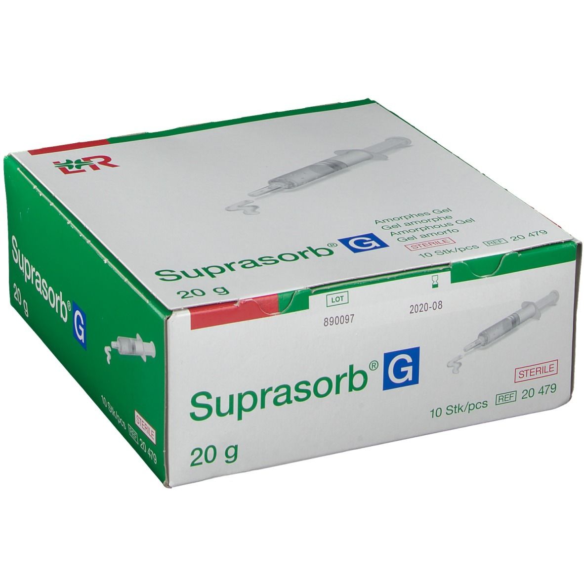 Suprasorb® Gelkompresse 20 g 10 St - Redcare Apotheke