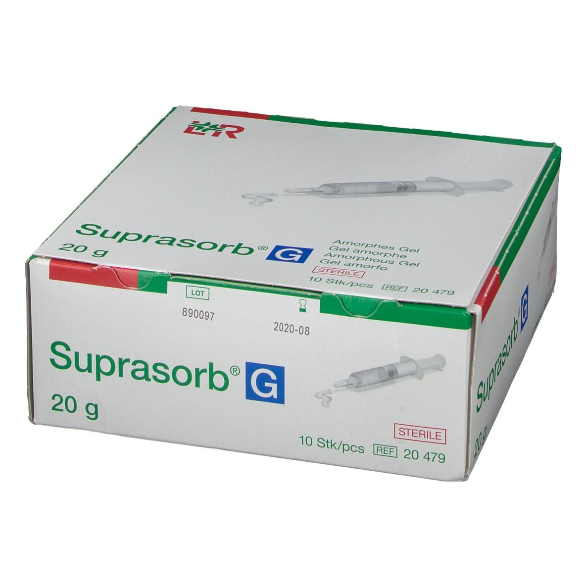 Suprasorb® Gelkompresse 20 g 10 St - Redcare Apotheke