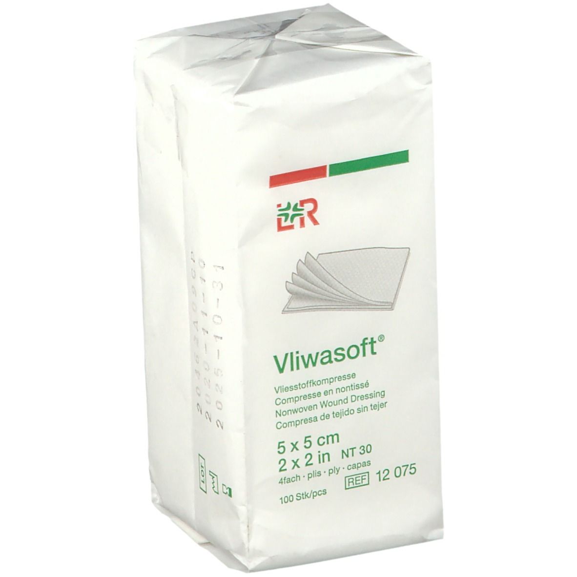 Vliwasoft® Vliesstoffkompresse 5 x 5 cm 100 St - Redcare Apotheke