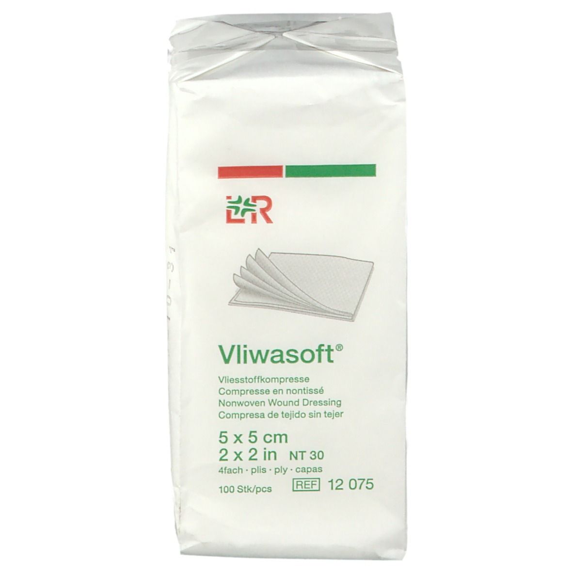 Vliwasoft® Vliesstoffkompresse 5 x 5 cm 100 St - Redcare Apotheke