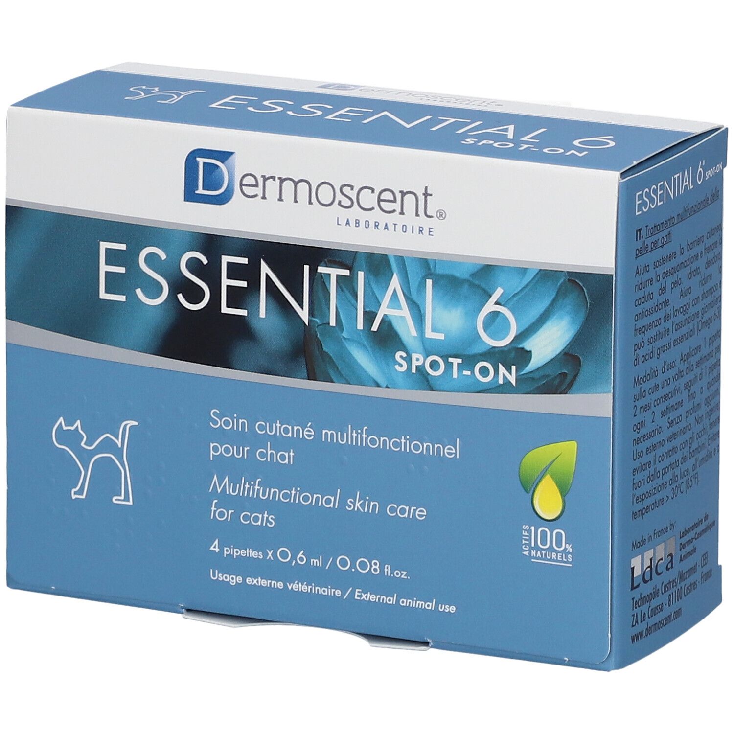 Dermoscent® Essential 6® Spot-On Katze 4 St - Redcare Apotheke