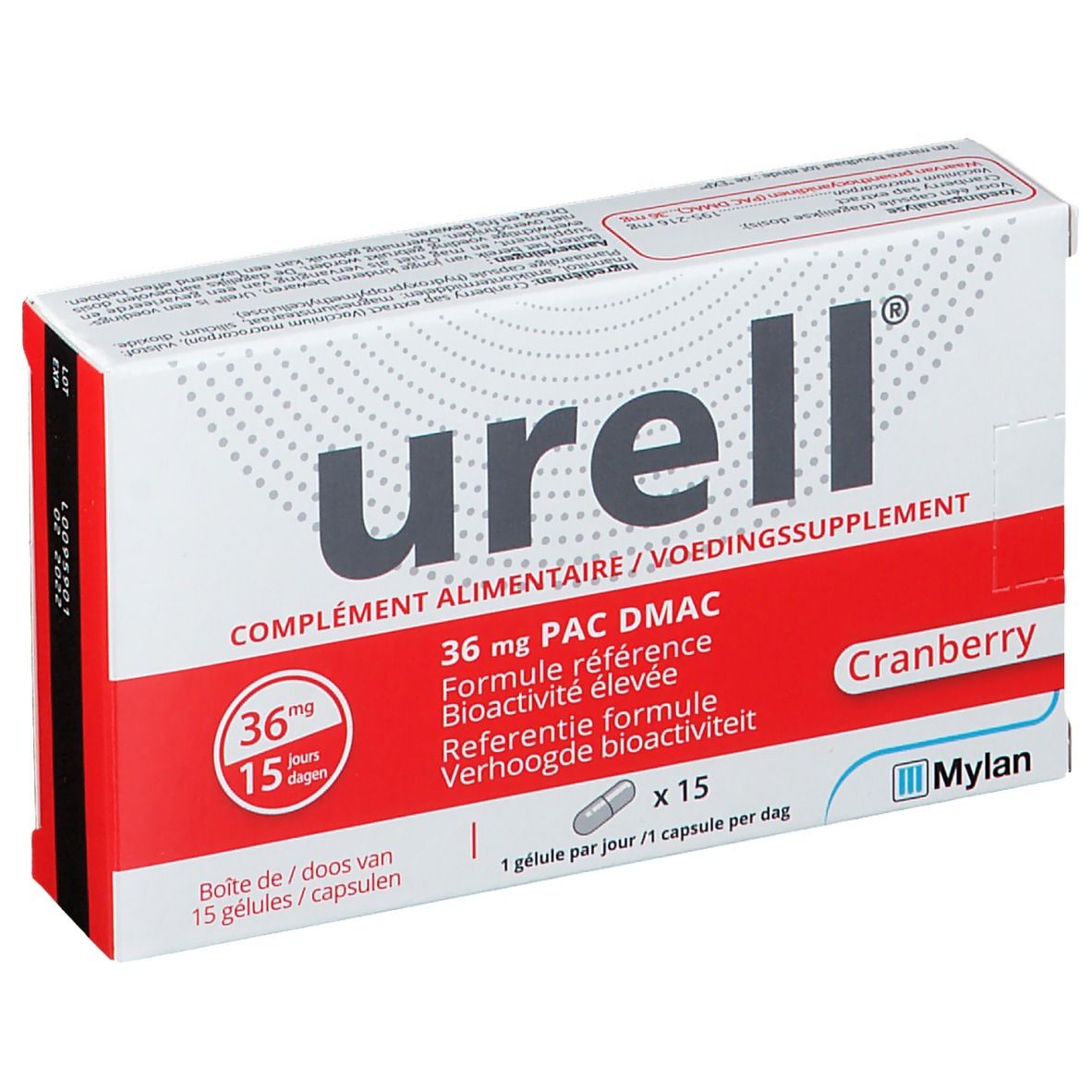 urell® 36 mg PAC BL-DMAC 15 St - Redcare Apotheke