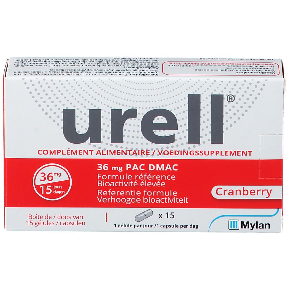 urell® 36 mg PAC BL-DMAC 15 St - Redcare Apotheke
