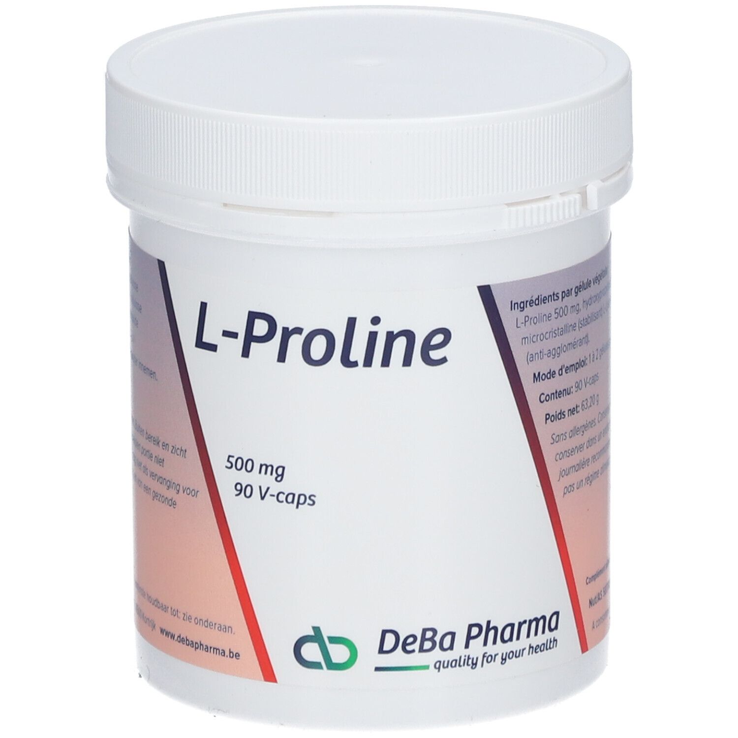 DeBa Pharma L-Proline 500 mg 90 St - Redcare Apotheke
