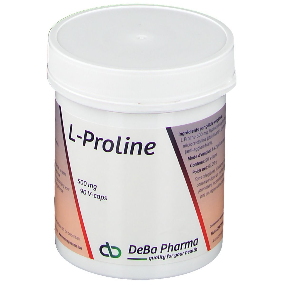 DeBa Pharma L-Proline 500 mg 90 St - Redcare Apotheke