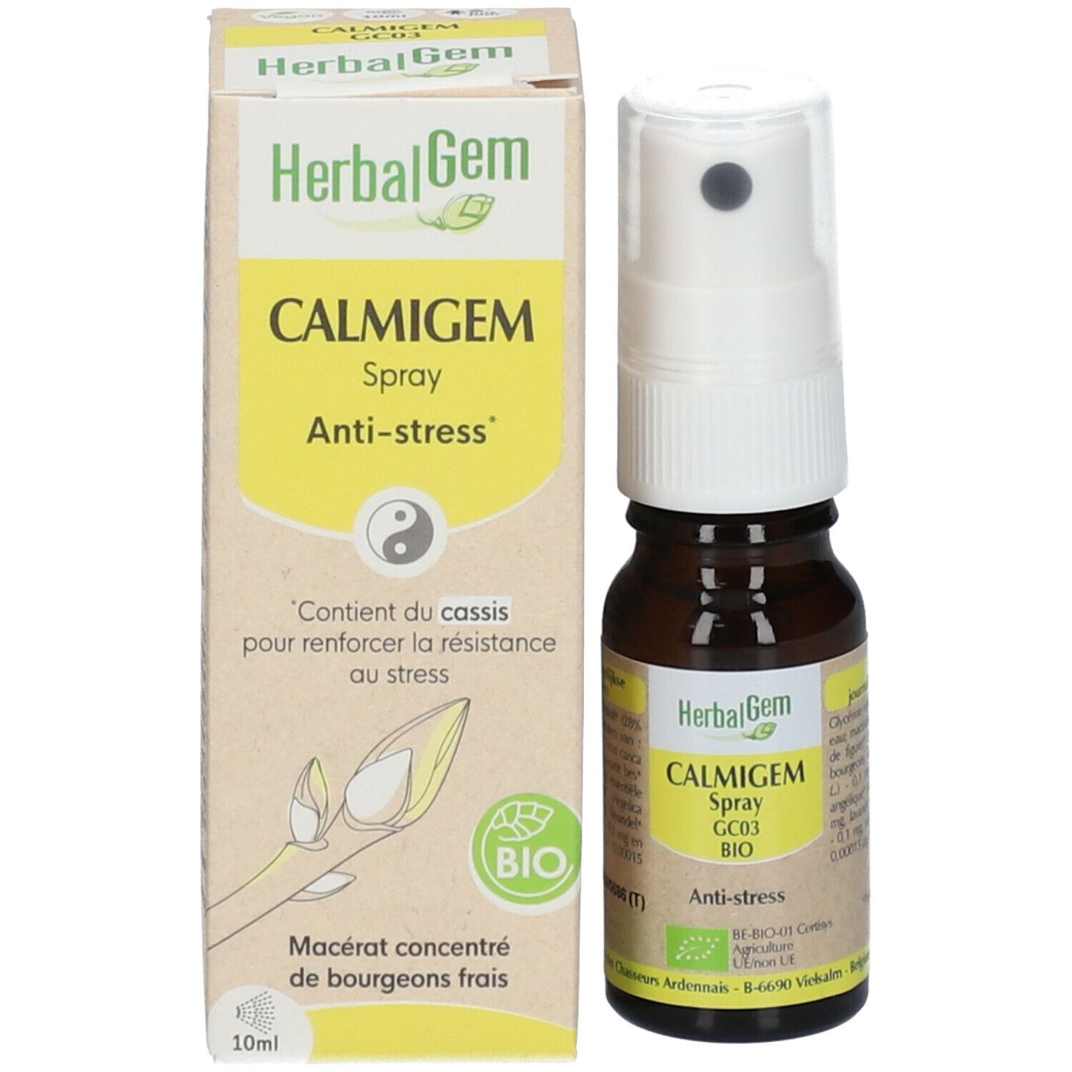 HerbalGem Calmigem Bio Anti-Stress 10 ml - Redcare Apotheke