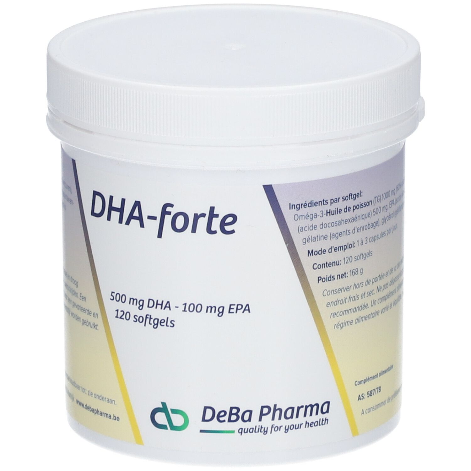 DHA-Forte 500 mg 120 pc(s) - Redcare Apotheke