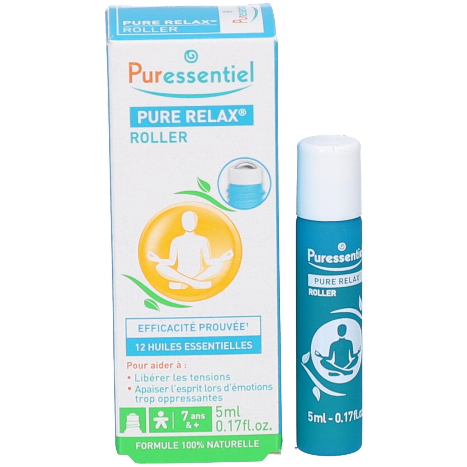 Puressentiel mit 12 ätherischen Ölen Stress Roll-on 5 ml - Redcare Apotheke