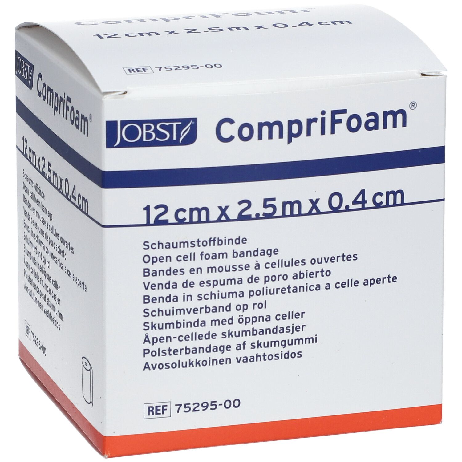 CompriFoam® Schaumstoffbinde 12 cm x 2,5 m x 0,4 cm 1 St - Redcare Apotheke