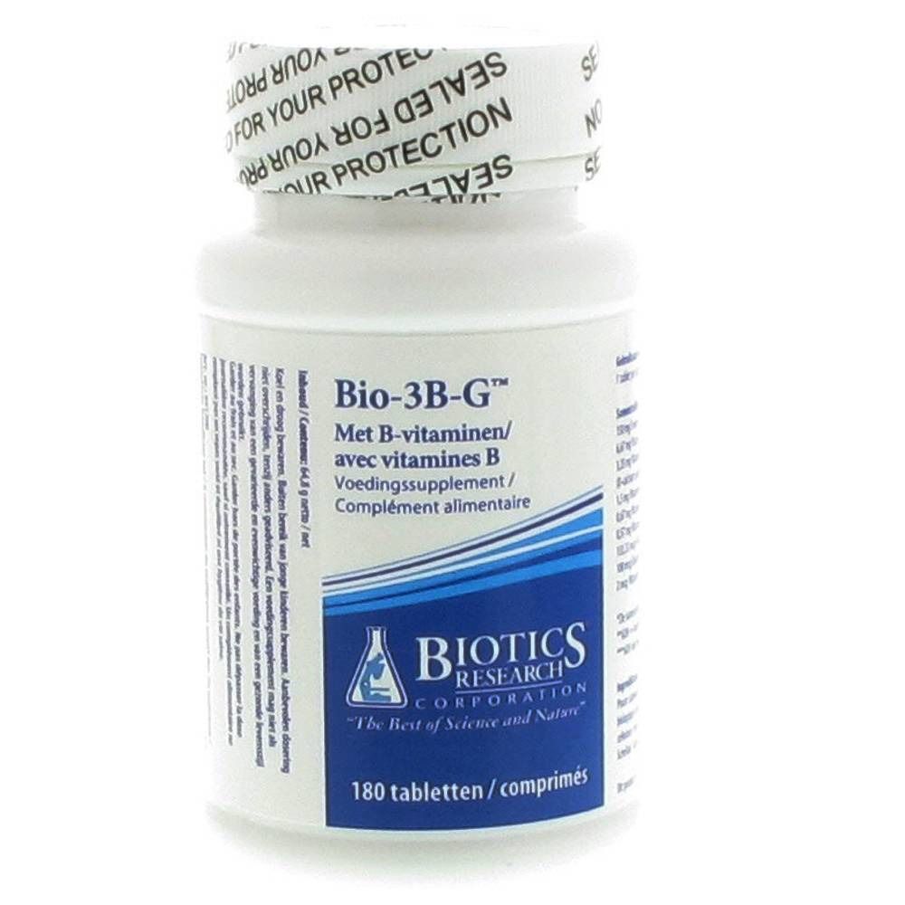 BIOTICS® RESEARCH Bio- 3B-G™ 180 St - Redcare Apotheke