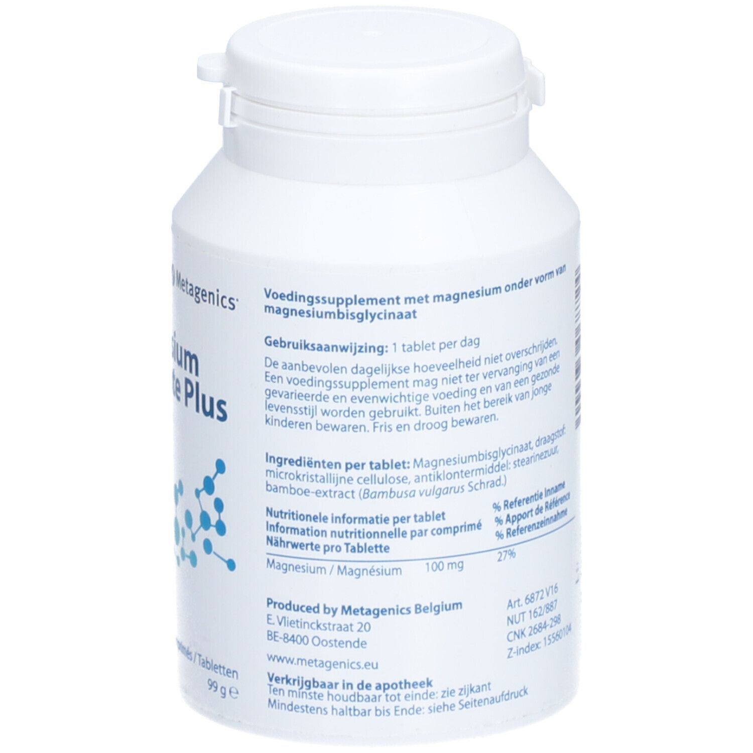Metagenics® Magnesium Glycinate Plus 90 St - Redcare Apotheke